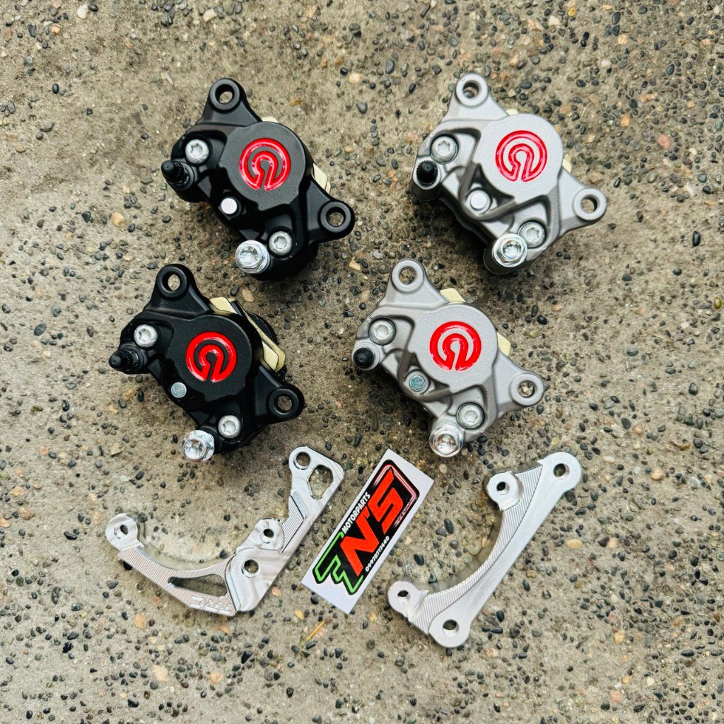 7N’s Premium Caliper [2POT-Front & 2POT-Rear] w/ Serial & QR for Yamaha ...