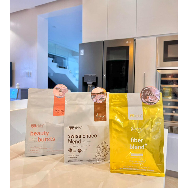 RYX DRINKS - SWISS CHOCO BLEND, BEAUTY BURST STRAWBERRY & WATERMELON ...