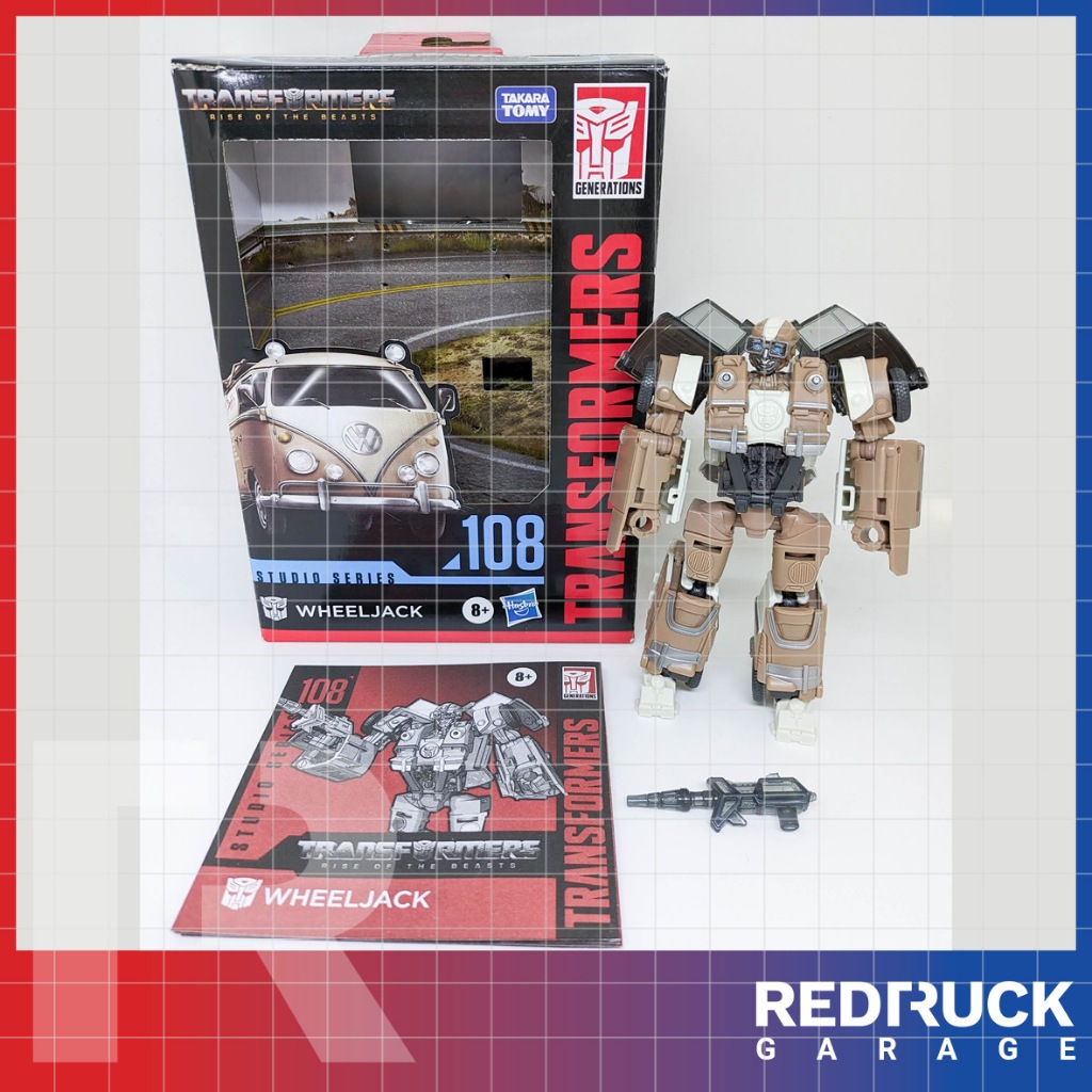 (Used) Transformers Studio Series 108 Wheeljack (Transformers : Rise of ...