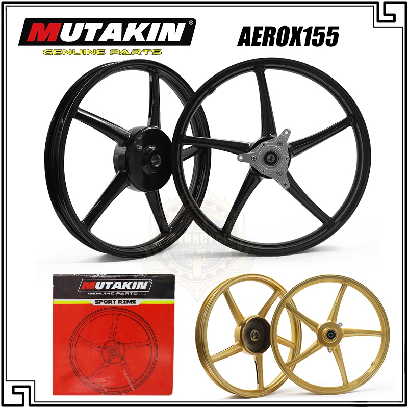 MUTAKIN 522 MAGS For NVX155 V1 V2 Aerox 155 Front Disc and Rear Drum 1. ...