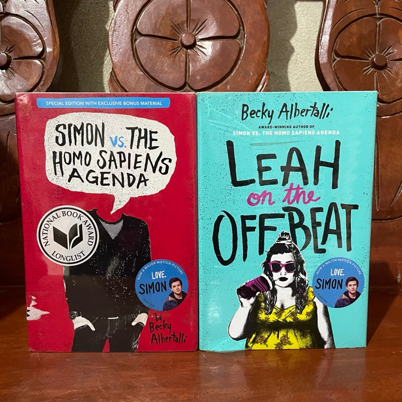 Simon vs the Homosapiens Agenda & Leah on the Off Beat (Hardcover ...
