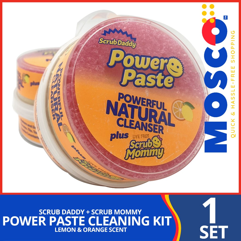 SCRUB DADDY Power Paste Cleaning Kit | Shopee Philippines
