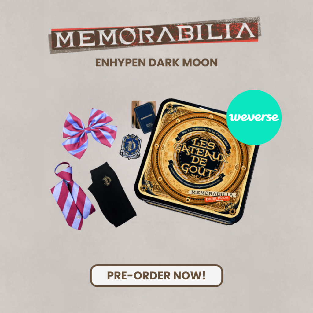 [ON HAND] ENHYPEN - DARK MOON MEMORABILIA (WEVERSE POB) | Shopee ...