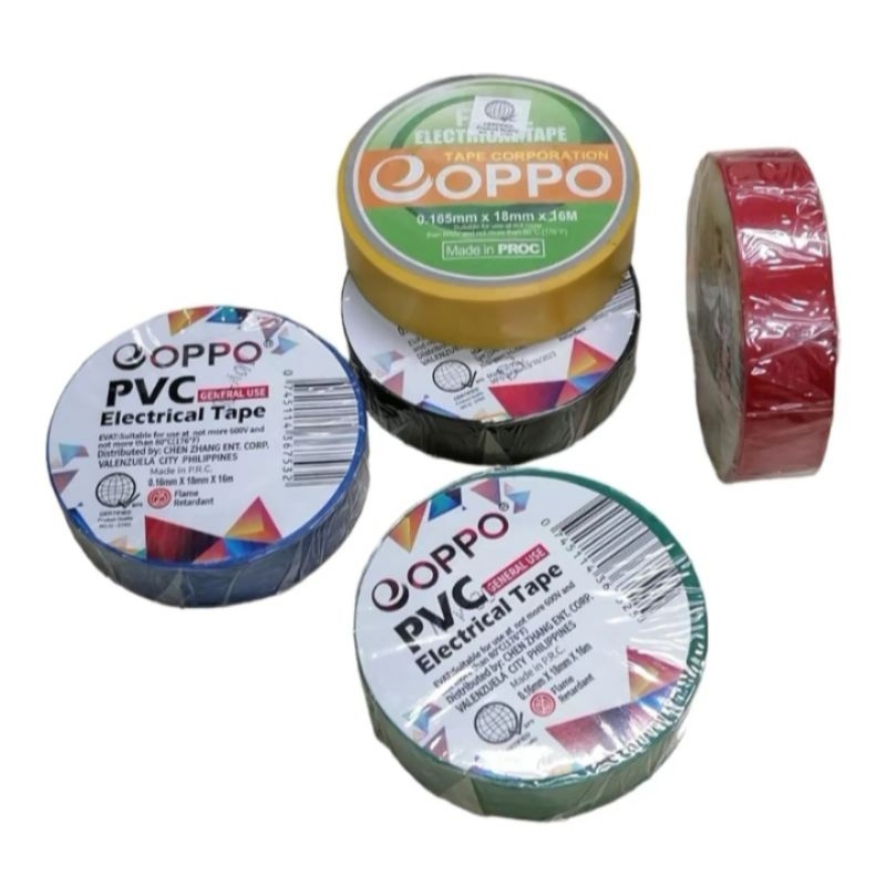 E-OPPO ELECTRICAL TAPE SOLD PER PIECE 18mm/16m | Shopee Philippines