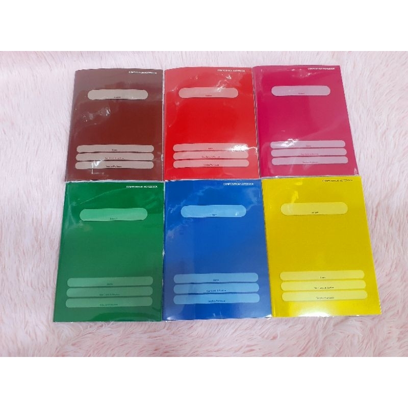 ORIONS COMPOSITION NOTEBOOK ( COLOR CODE ) 80 LEAVES #343174 | Shopee ...