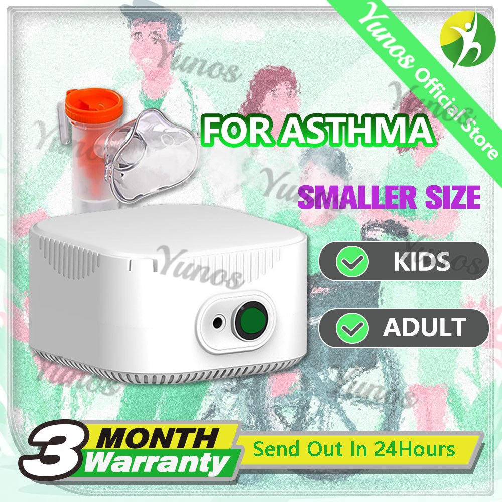 Yunos Compact Nebulizer For Kids Compressor Heavy Duty Nebulizer For ...