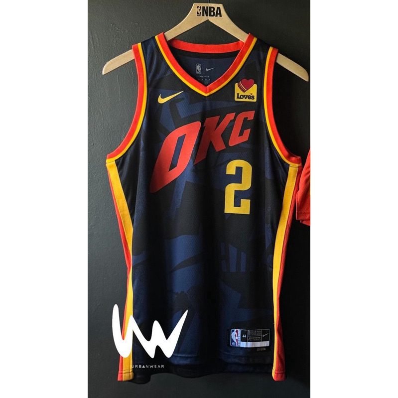 Oklahoma City Thunder 2023-2024 City Edition AU Jersey | Shopee Philippines