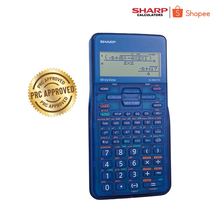 Sharp Scientific Calculators 422 Functions EL-W531TH | Shopee Philippines