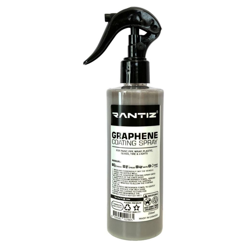 Rantiz GRAPHENE Coating spray 250ml GRAY | Shopee Philippines