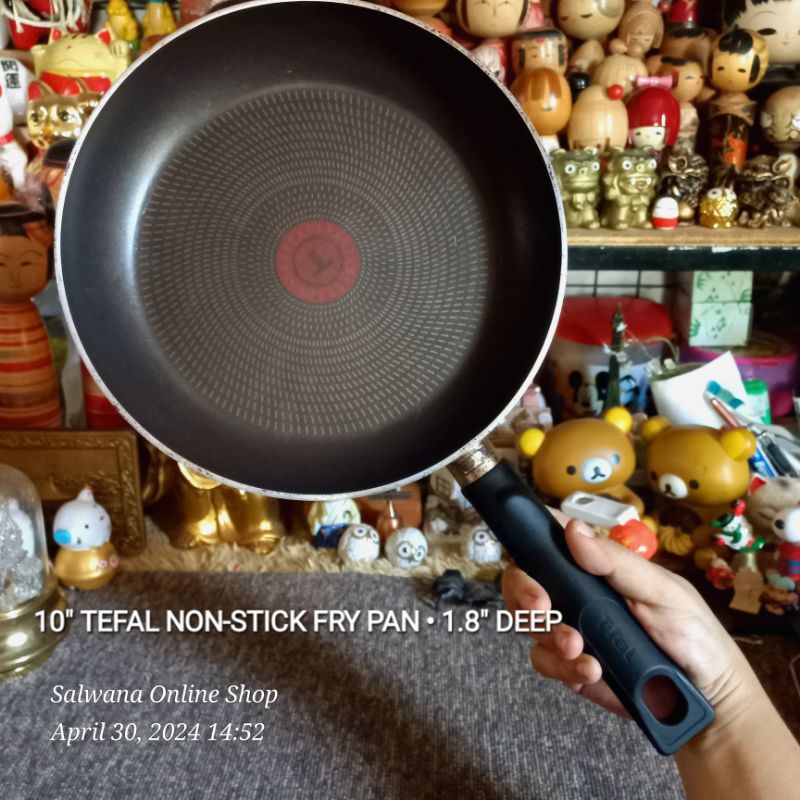10" TEFAL NON-STICK FRY PAN • Japan Surplus | Shopee Philippines