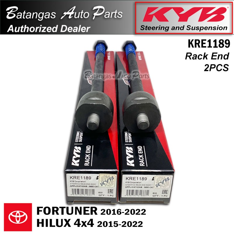 KYB RACK END TOYOTA FORTUNER 2016-2022 / HILUX 4X4 2015-2022 1GD/2GD ...