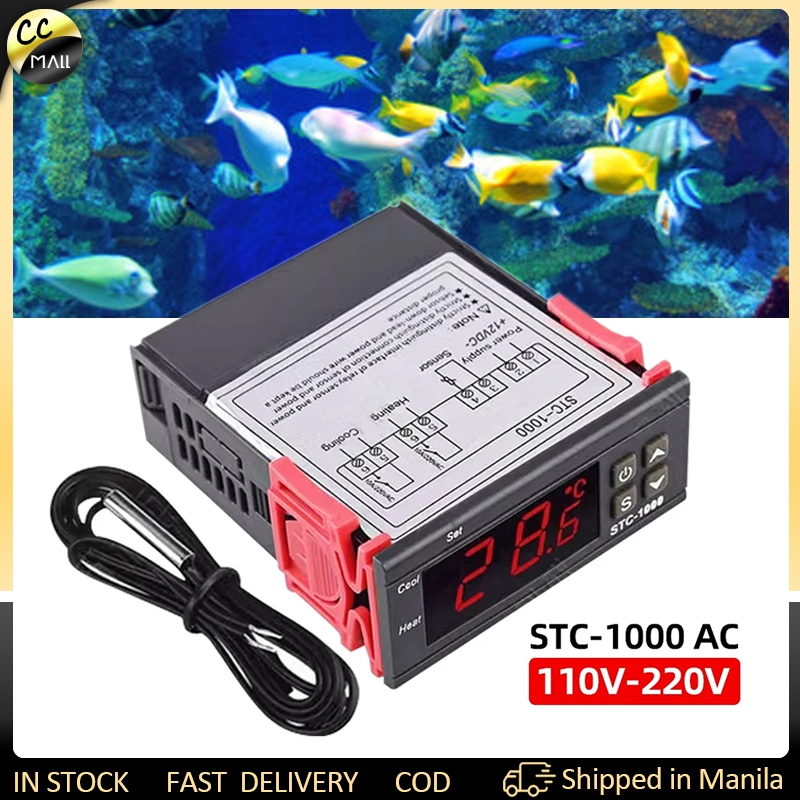 STC-1000 220V Digital Temperature Controller Incubator Multifunction ...