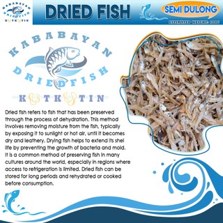Dried Fish Semi Dulong Dilis 500g / 1kg Dried Anchovies / Gourmet Dried ...