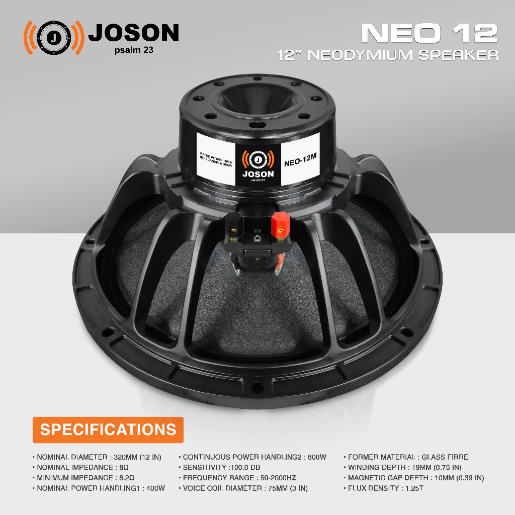 Joson NEO 12 PA Instrumental Line Array Speaker | Shopee Philippines