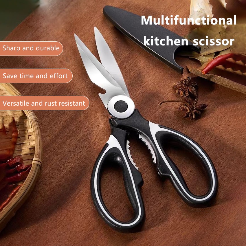 STAR-Stainless Steel Cutting Multi-Purpose Scissors Barbecue Tool ...