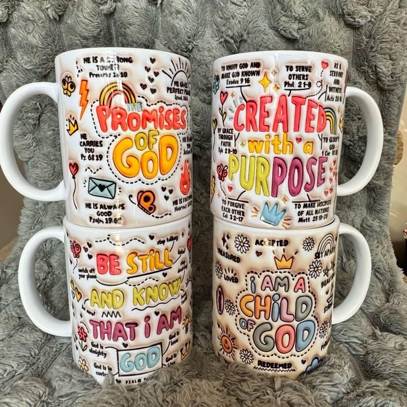 3D DESIGN BIBLE VERSE MUG | Shopee Philippines