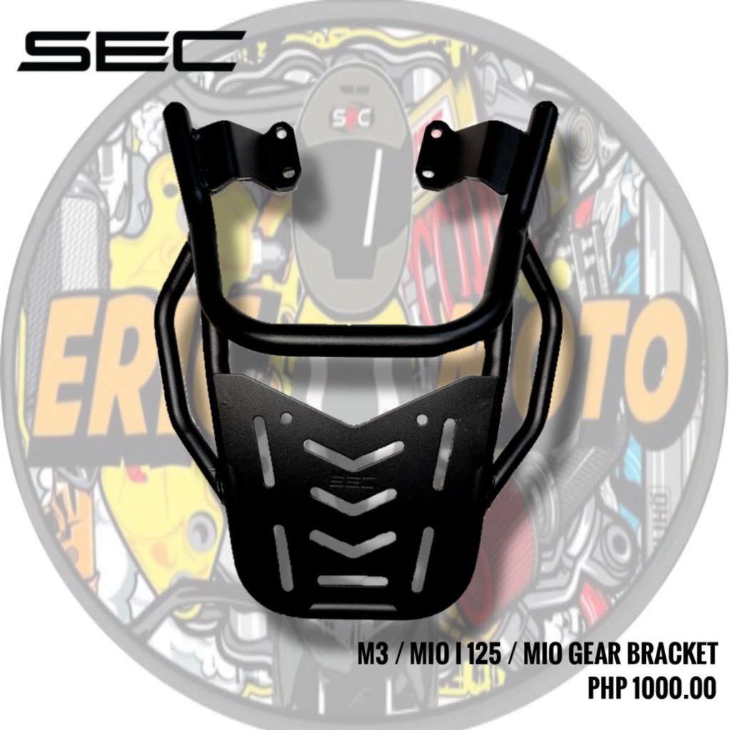 sec mio i 125 / m3 / mio gear top box bracket metal warrior | Shopee ...