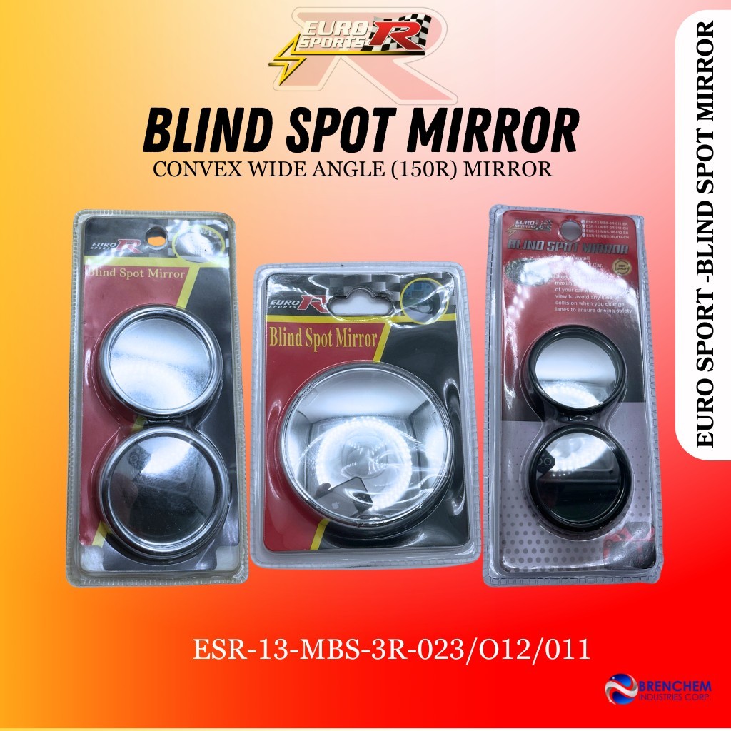 Euro Sport R Blind Spot Mirror 75mm 50mm 40mm | Shopee Philippines