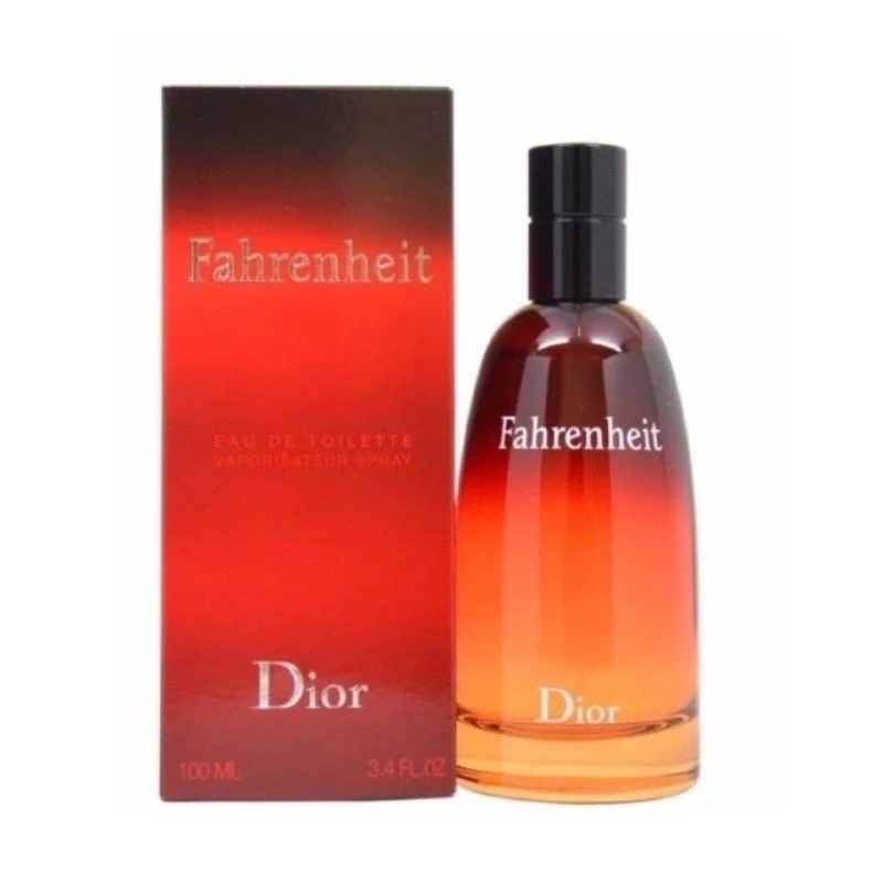 Fahrenheit by Christian Dior 3.4 oz EDT Cologne for Men 100ml | Shopee ...