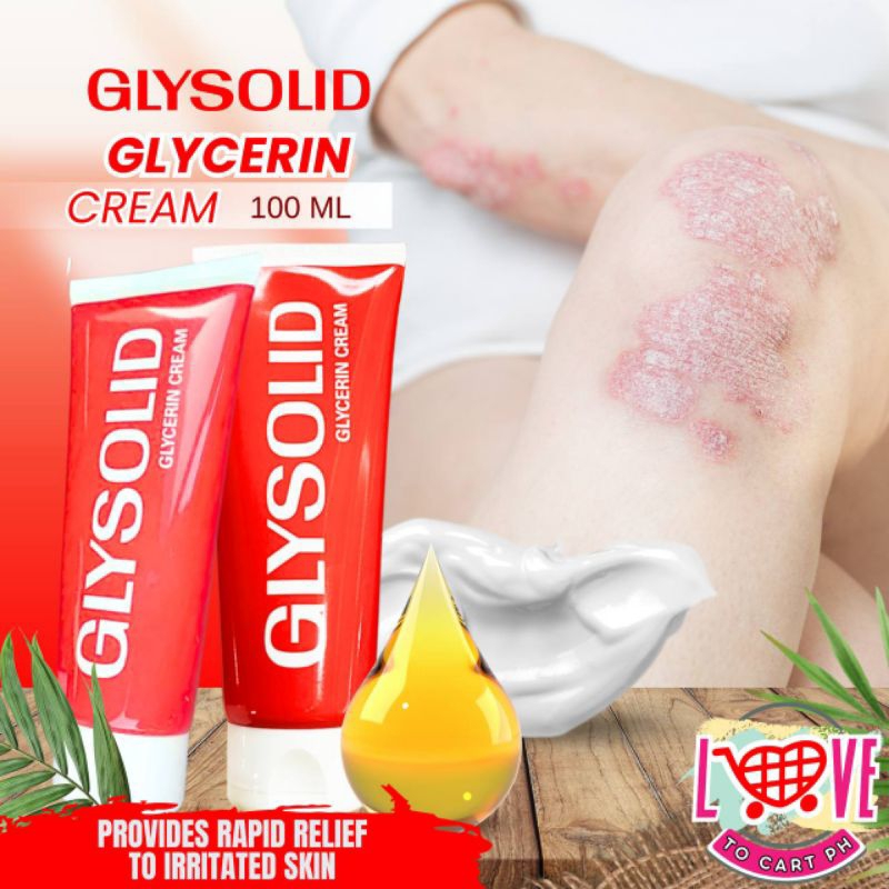 Glysolid Glycerin Cream Tube 100ml Imported from UAE Moisturizer ...
