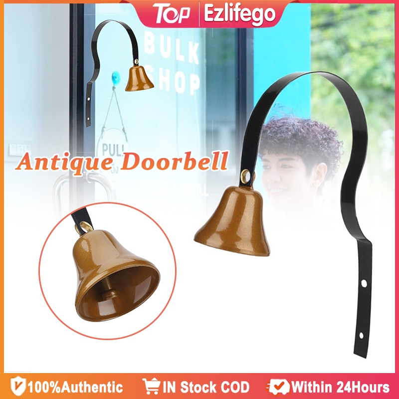 Antique Doorbell Wall Mounted Alloy Store Doorbell Remind You Customer ...
