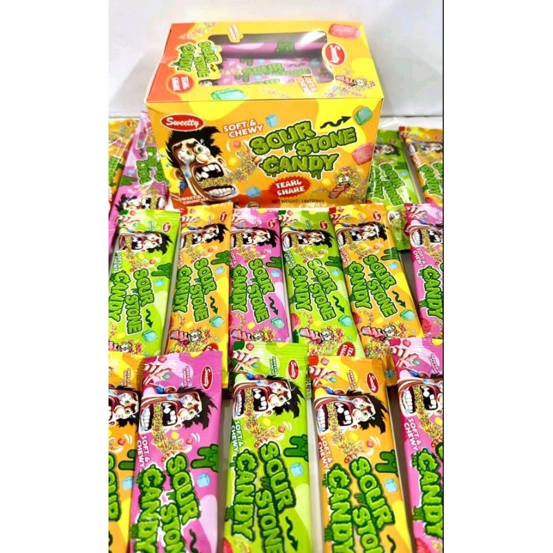 Sour Stone Candy !!! 30pcs/Box | Shopee Philippines