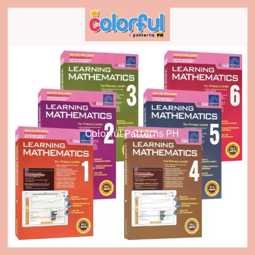 SAP Singapore Learning Mathematics for Grade 1 to 6 (Single Books ...
