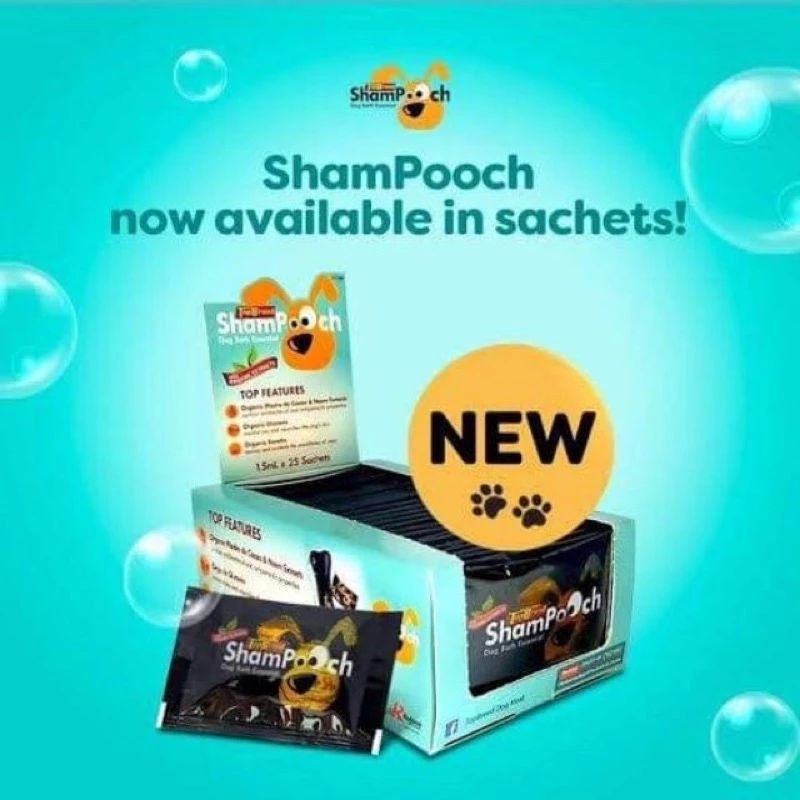Top breed SHAMPOOCH 15ML SACHET(25 sachets per Box) | Shopee Philippines
