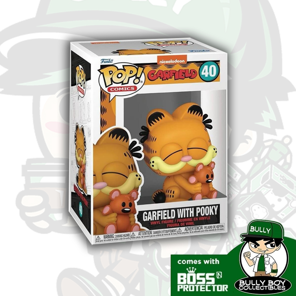 Funko POP! Comics: Garfield - Garfield With Pooky 40 With Boss ...