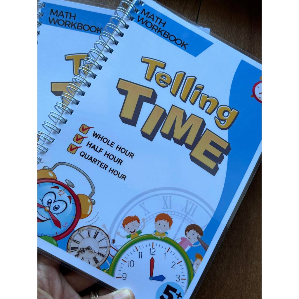Telling Time Workbook for Kids Practice Workbook for Boys and Girls ...