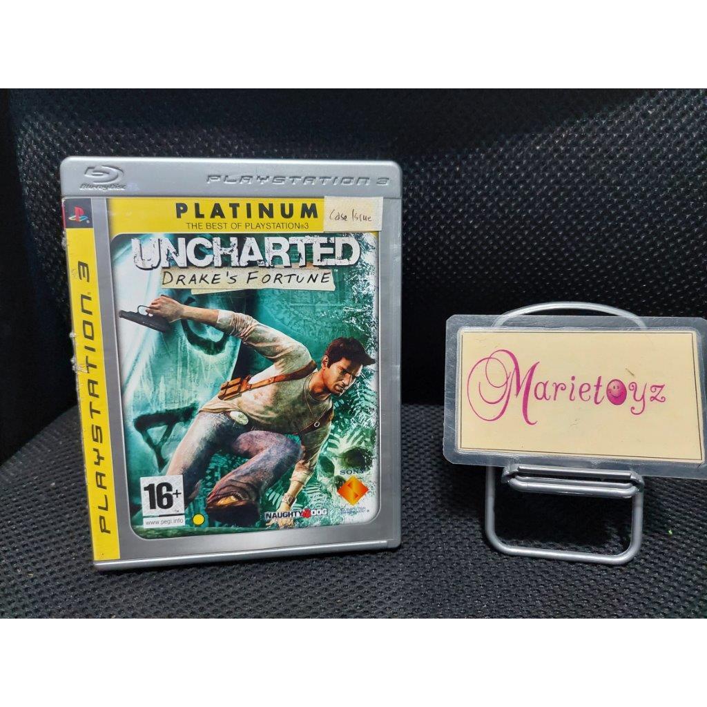 PS3 Game: Uncharted 1-Drake's Fortune (Complete with case issues ...