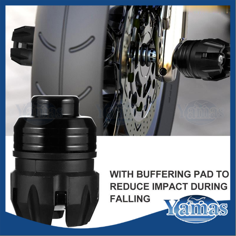 Motorcycle 1pair Big Size Axle Cup Front Shock Nut Cap Spare ...