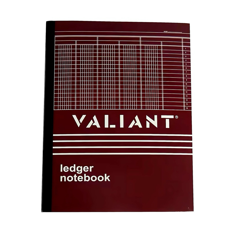 Valiant Columnar Notebook 3 columns to 14 columns, journal notebook and ...