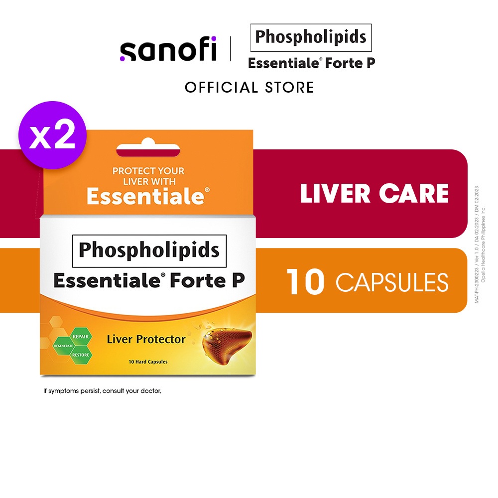 Essentiale Forte P Liver Care Supplement 10 Capsules (Bundle of 2 ...