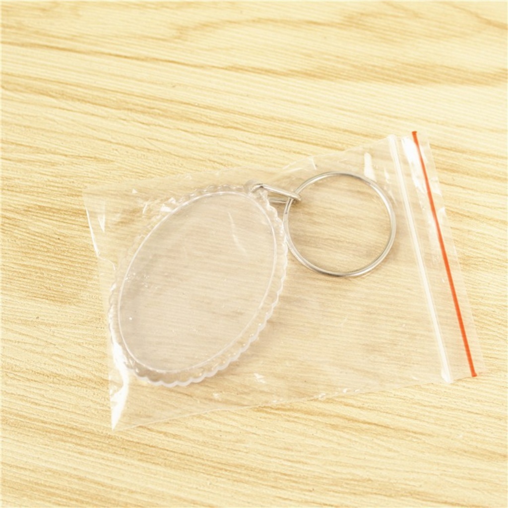 (1PC) 21kinds Blank Acrylic Keychain DIY Photo Insert / Key Ring Key ...