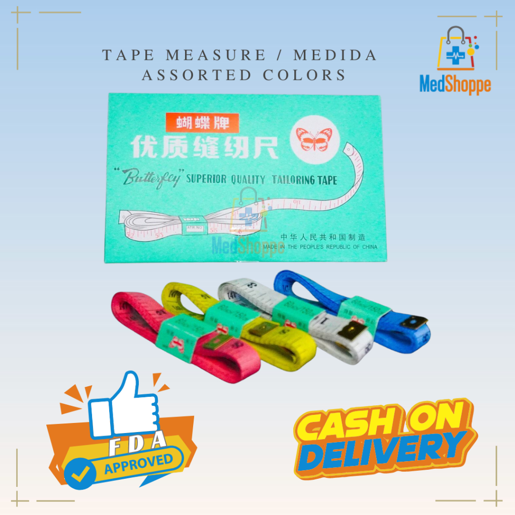 TAPE MEASURE / MEDIDA assorted colors | Shopee Philippines