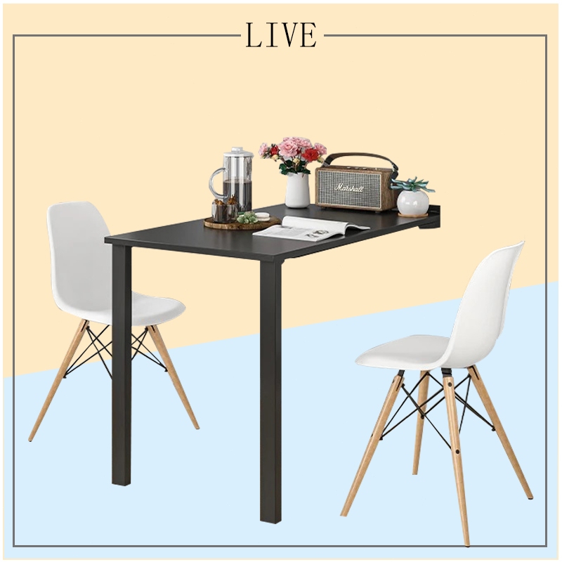 Household multifunctional folding table wall table invisible wall ...