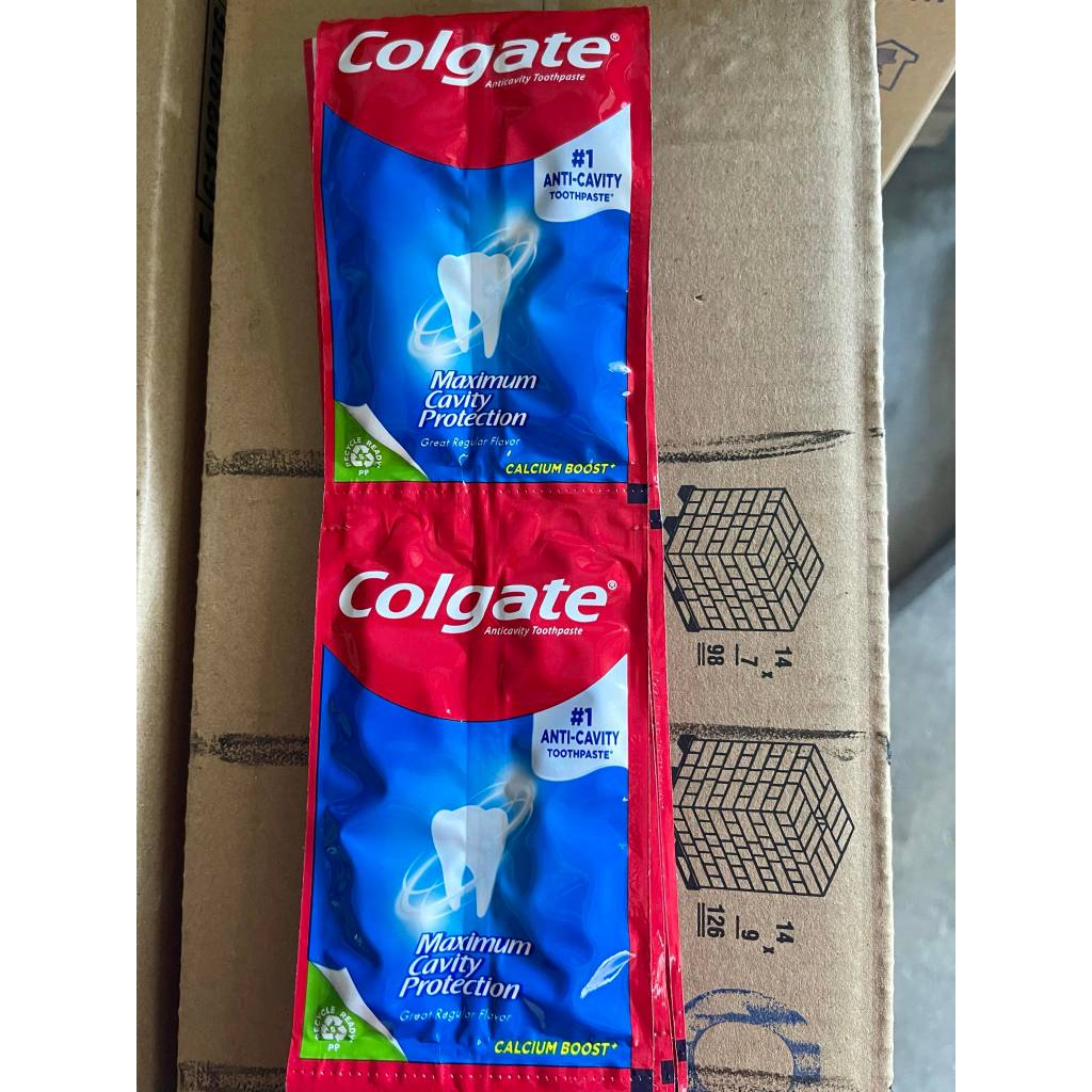 COLGATE Toothpaste Twin Sachet 6's | Shopee Philippines