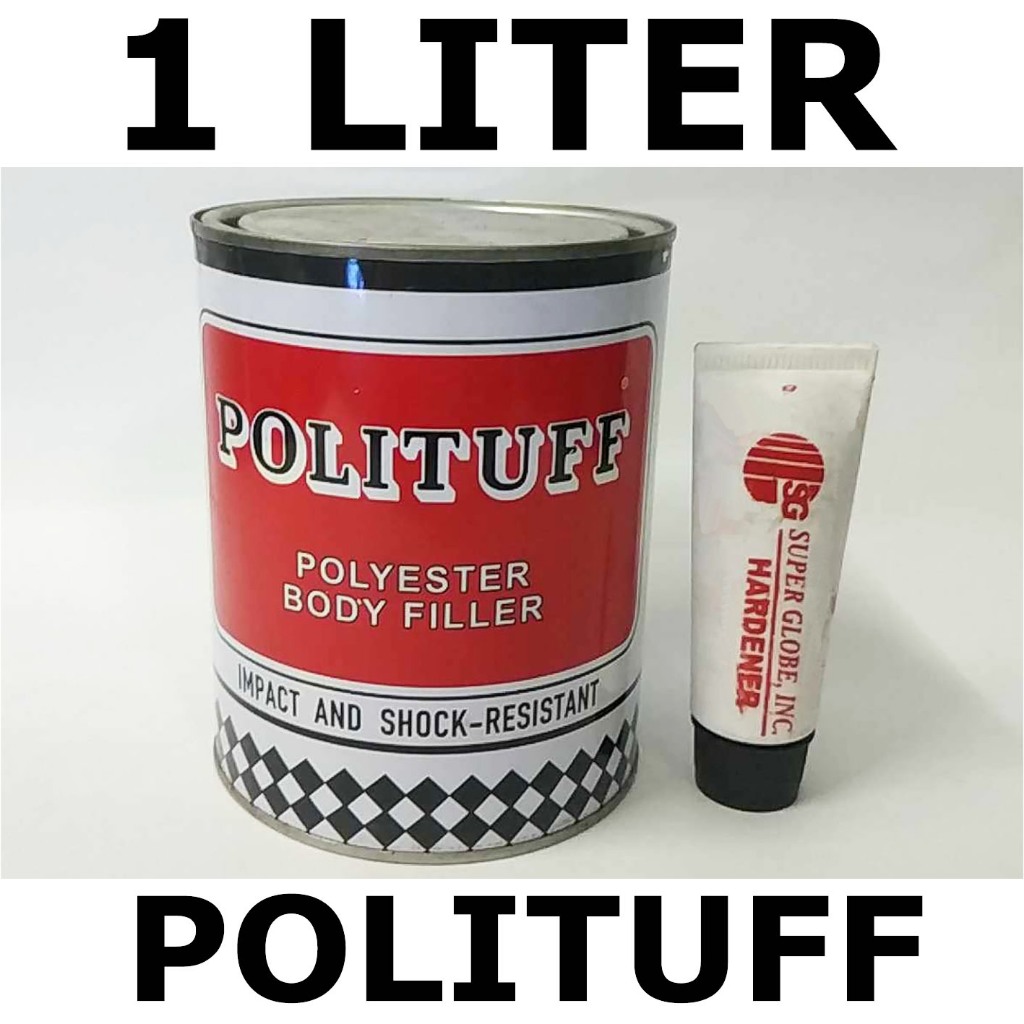 ORIGINAL POLITUFF WITH HARDENER ( 1 LITER ) ------------------- PANG ...