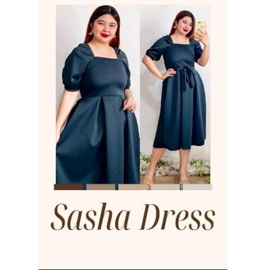SASHA SIMPLE ELEGANT DRESS | Shopee Philippines