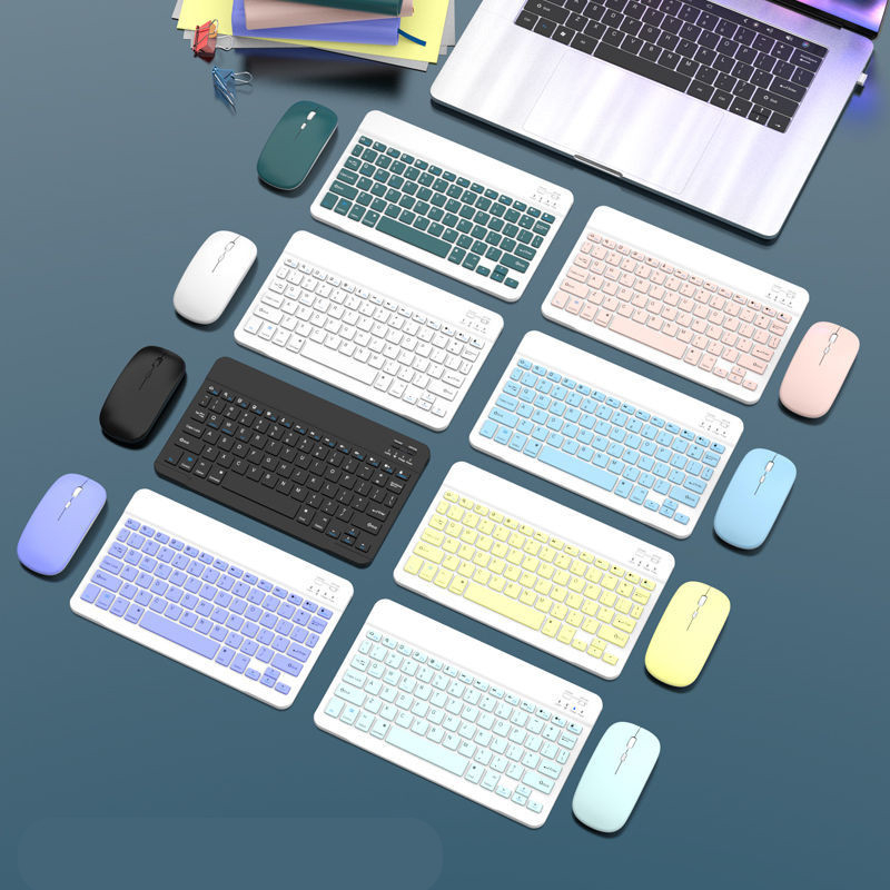 10 inch Wireless Bluetooth Mobile Mini Keyboard And Mouse Suitable For ...