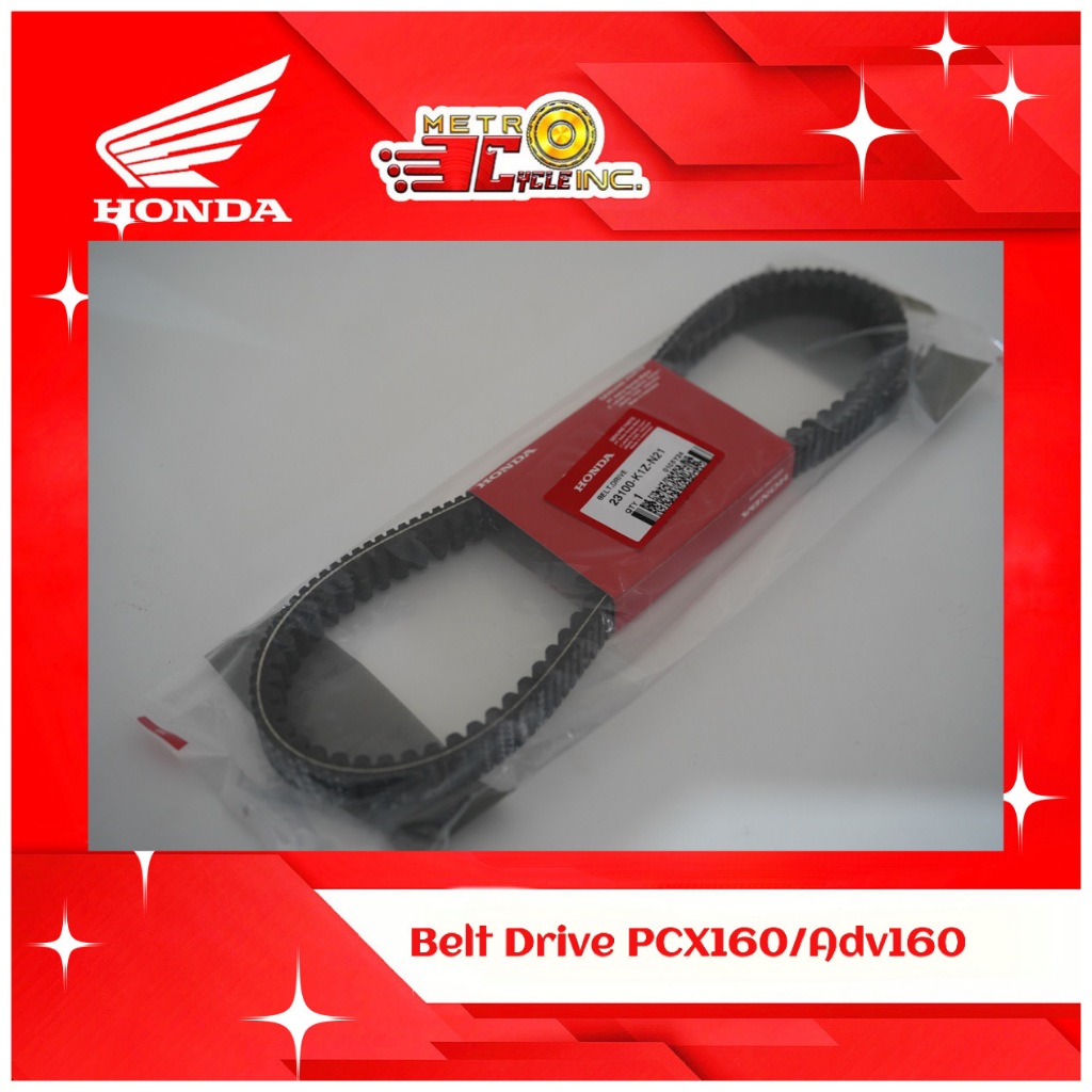Honda Genuine Drive Belt 23100K1ZJ11/N21 for PCX160 v1 & v2, and ADV160 | Shopee Philippines
