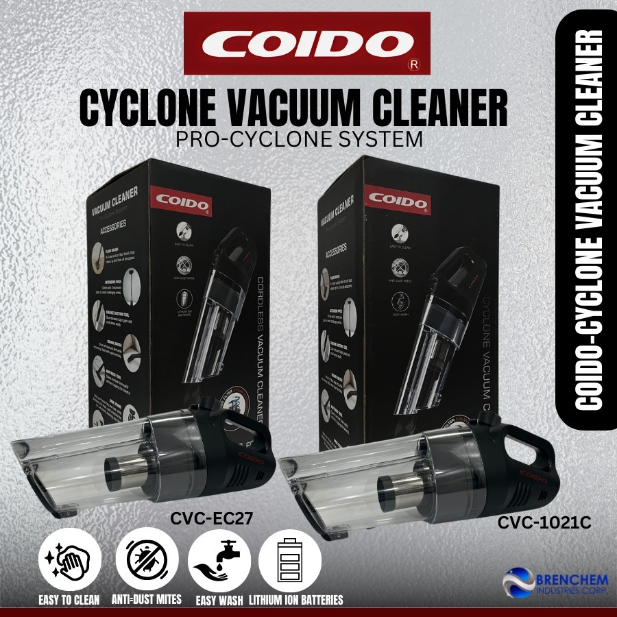 COIDO Cordless Cyclone Vacuum Cleaner PRO-Cyclone System | Shopee ...