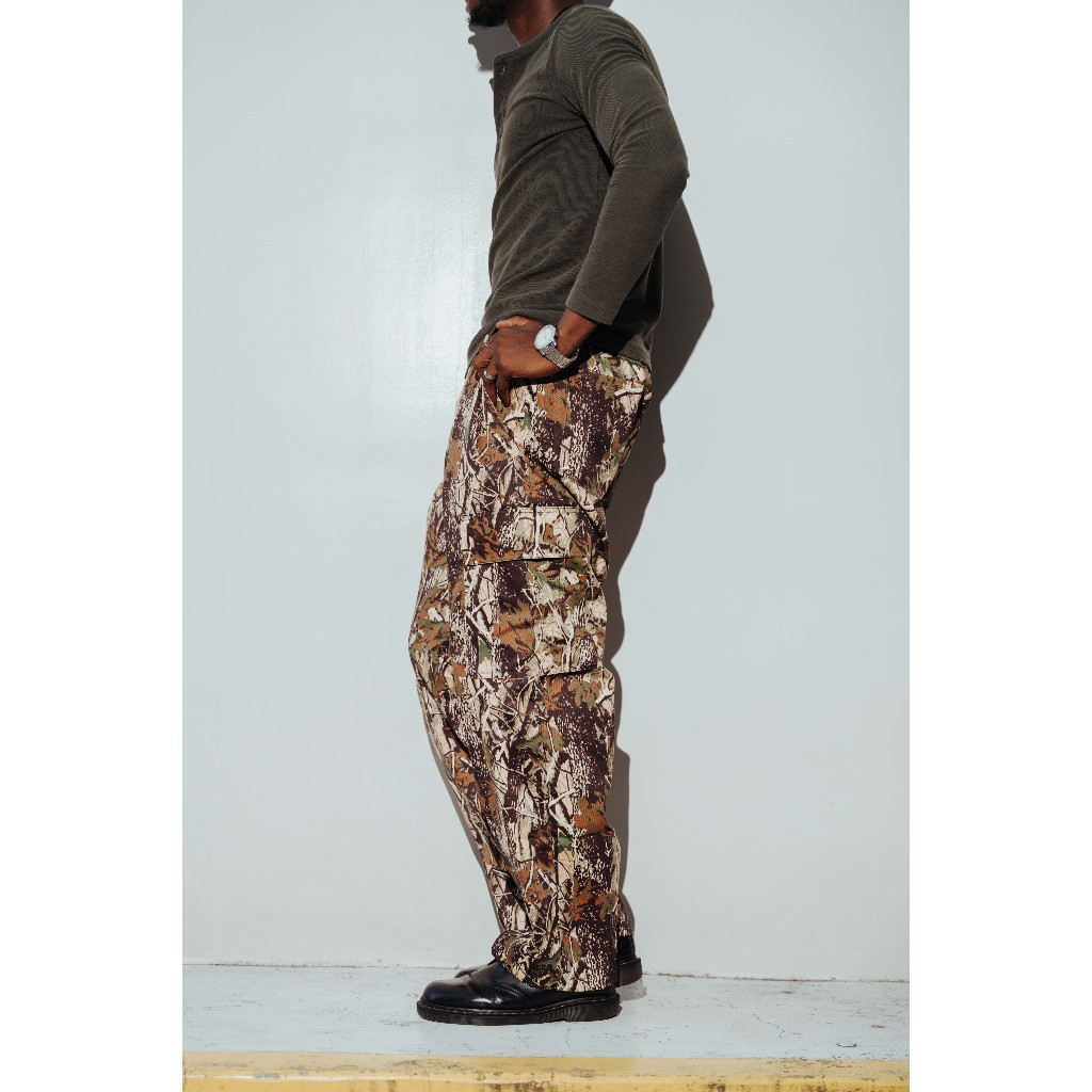 Real Tree Cargo Pants | Street Level ( 6 Pockets ) ( Baggy Pants ...
