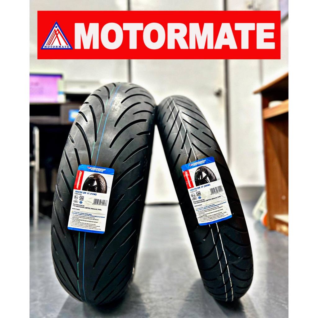 EUROGRIP ROADHOUND RADIAL Tire 120/70 ZR17 - 180/55 ZR17 | Shopee ...