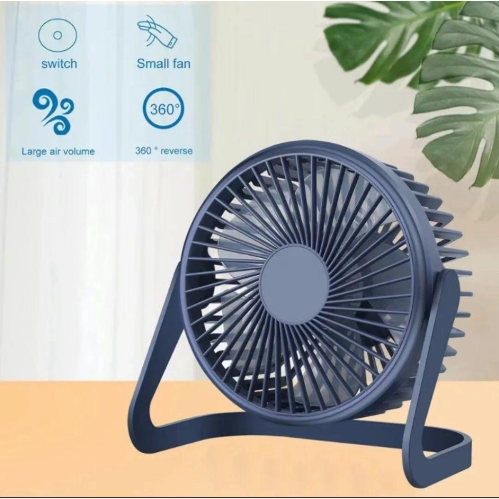 NG MALL 5inch USB Fan Mini Silent Desk Fan Desktop Student Dormitory ...