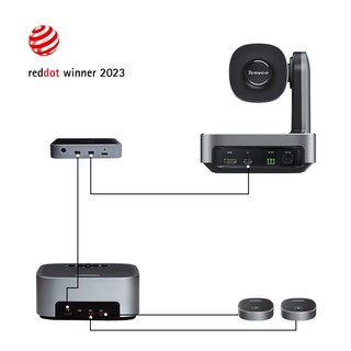 Tenveo VA612 GROUP Conference System w/ 12X Zoom PTZ Camera, Hub ...