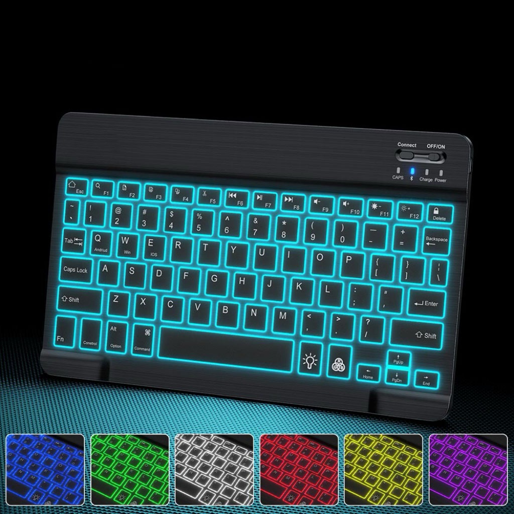 Backlight Wireless Bluetooth Mini Keyboard And Mouse Suitable For ...