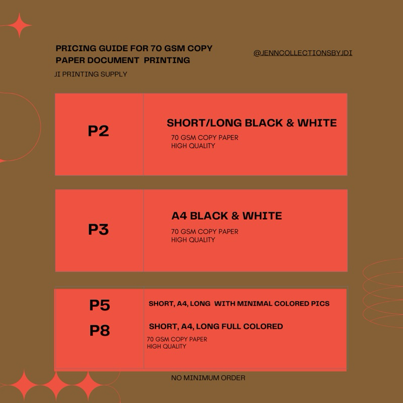 Printing document piso printing | Shopee Philippines