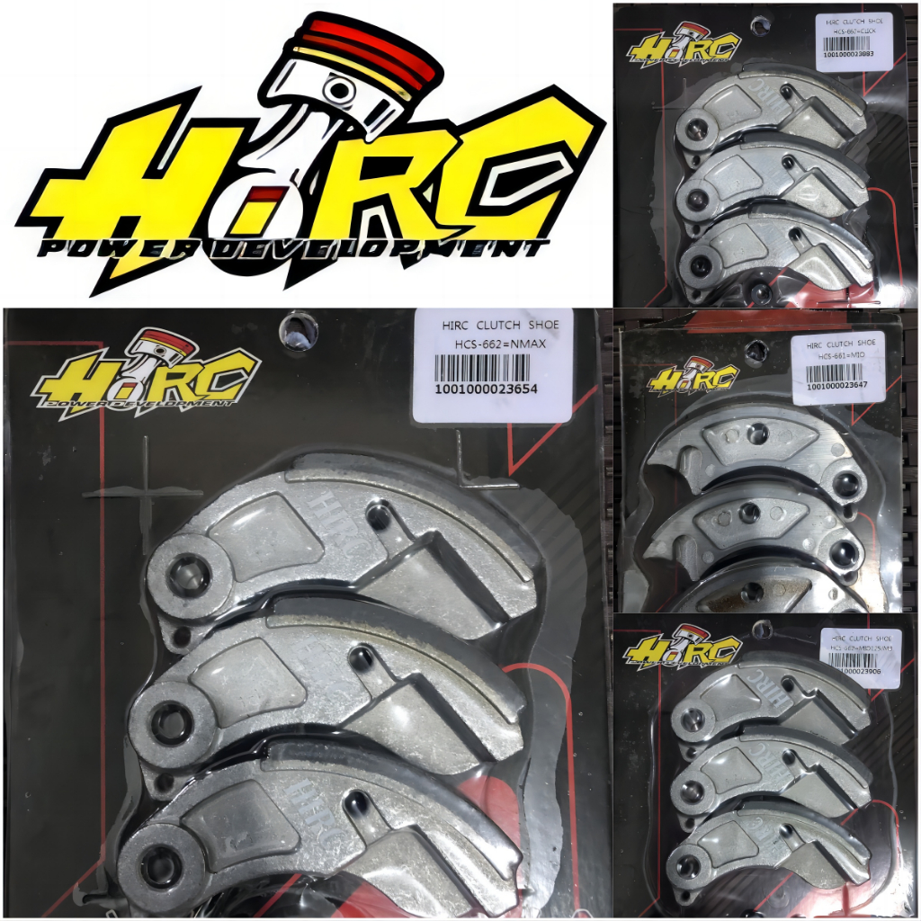 HIRC Clutch Shoe Only For PCX/Click/Mio Sporty/Nmax/Mio i 125 M3 ...